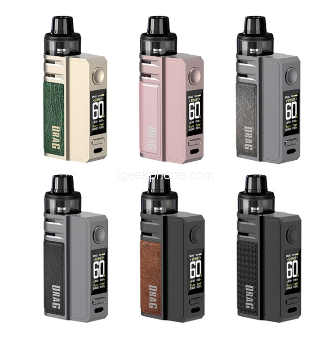 VOOPOO Drag E60 Pod Mod Kit Design, Specs, Review, Coupon