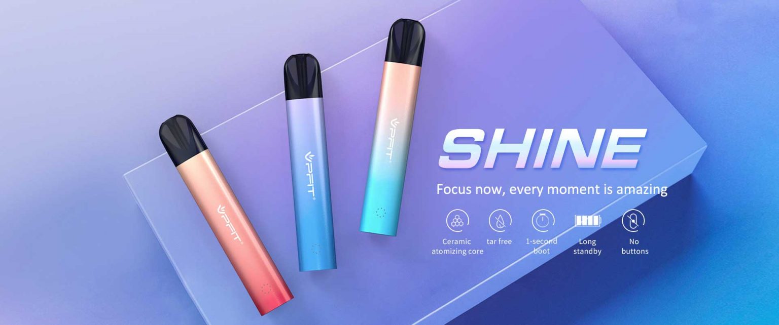 VPFIT SHINE Review - Fluorescent Vape Kit with Prefilled Pod System