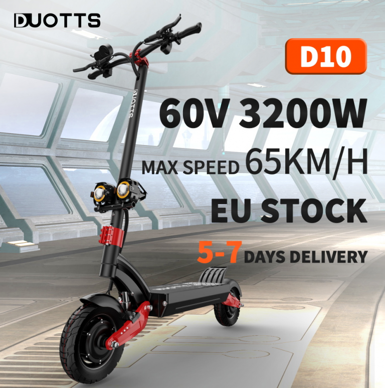 DUOTTS D10 Folding Electric Scooter: Design, and Features Review