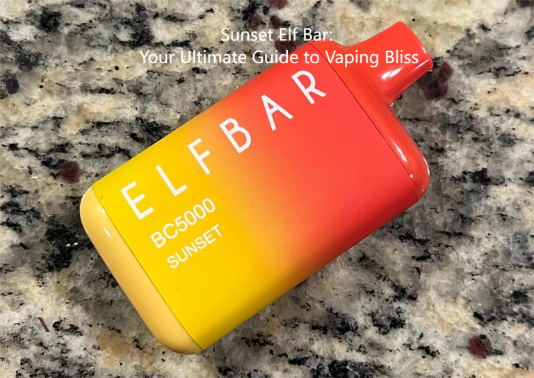 Sunset Elf Bar: Your Ultimate Guide to Vaping Bliss - IGeeKphone China ...